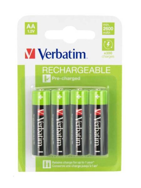 Acumulatori Reincarcabili Verbatim R3 AA 1.2V | MAGAZIN.ATACPC.RO